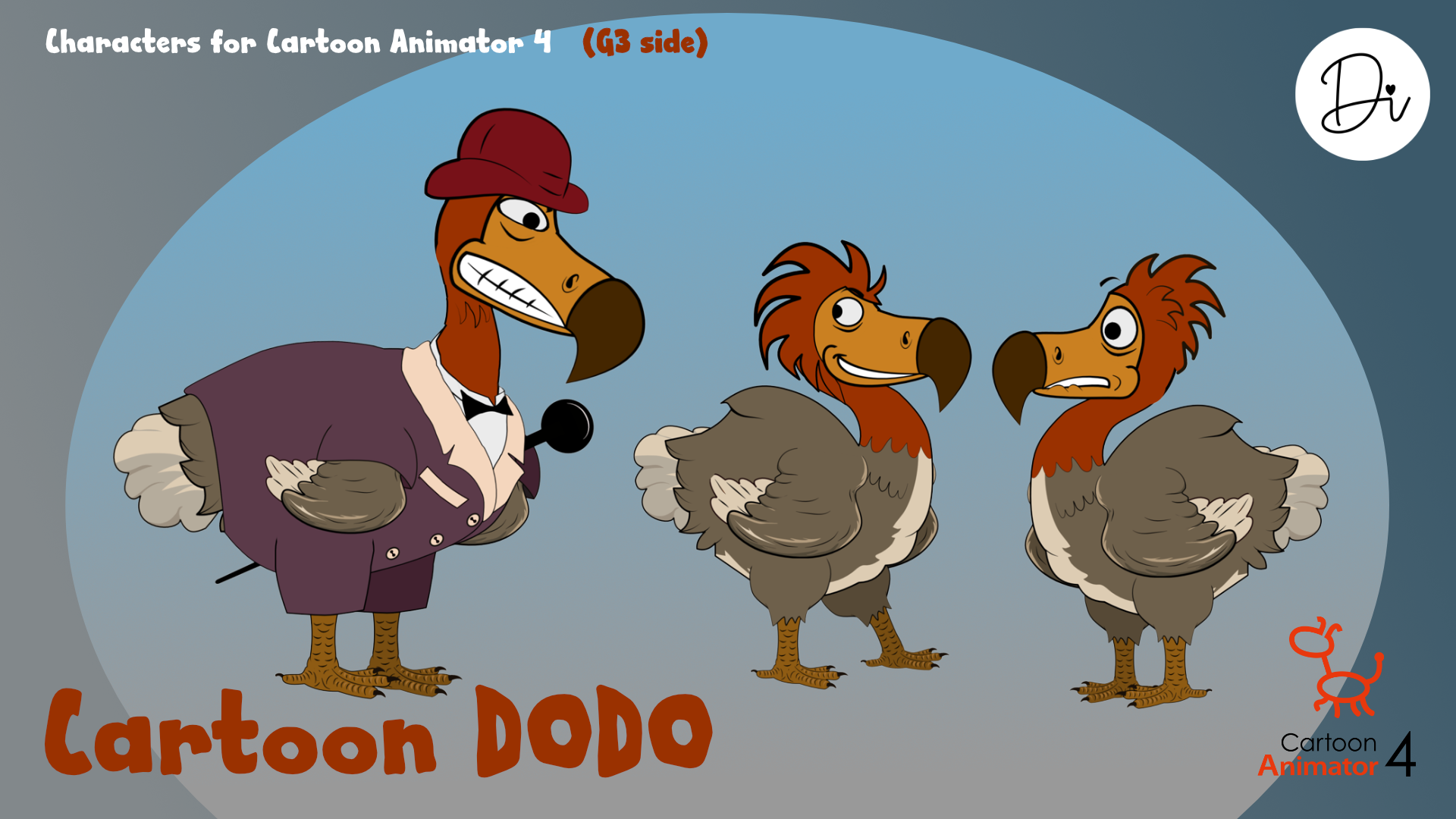 Cartoon DODO - Cartoon Animator/Actor - Reallusion Content Store
