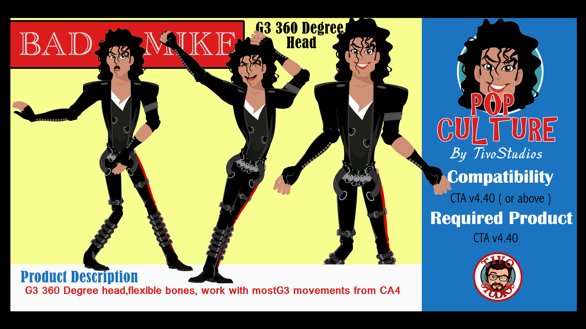 Bad Mike - Cartoon Animator/Actor - Reallusion Content Store