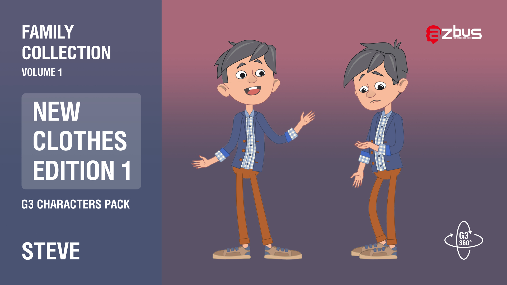 Steve - New clothes edition 1 - Cartoon Animator/Actor - Reallusion ...