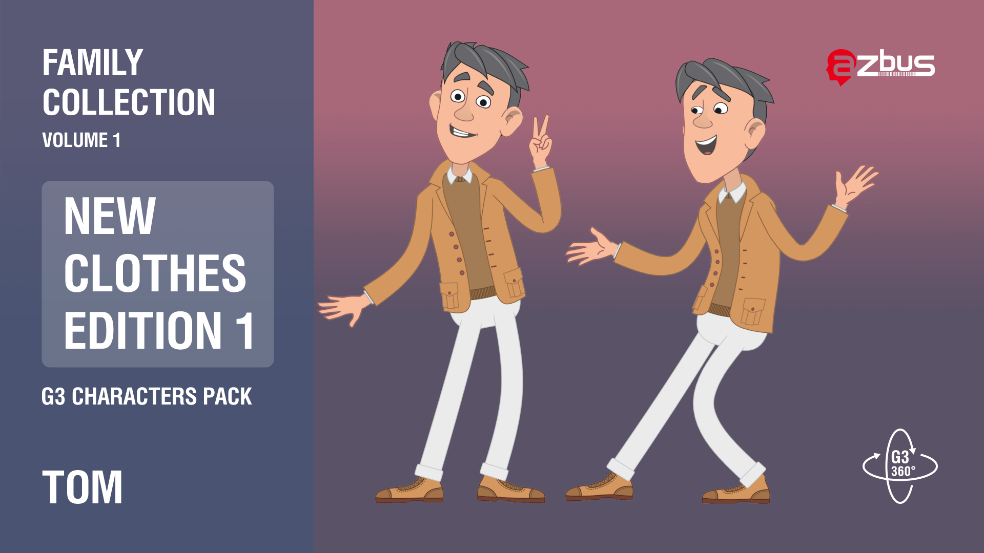 Tom - New clothes edition 1 - Cartoon Animator/Actor - Reallusion ...