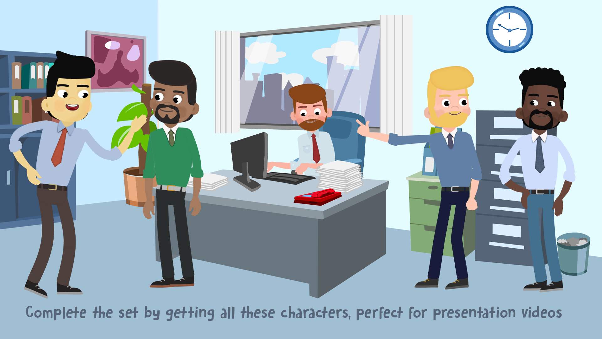 John - Cartoon Animator/Actor - Reallusion Content Store