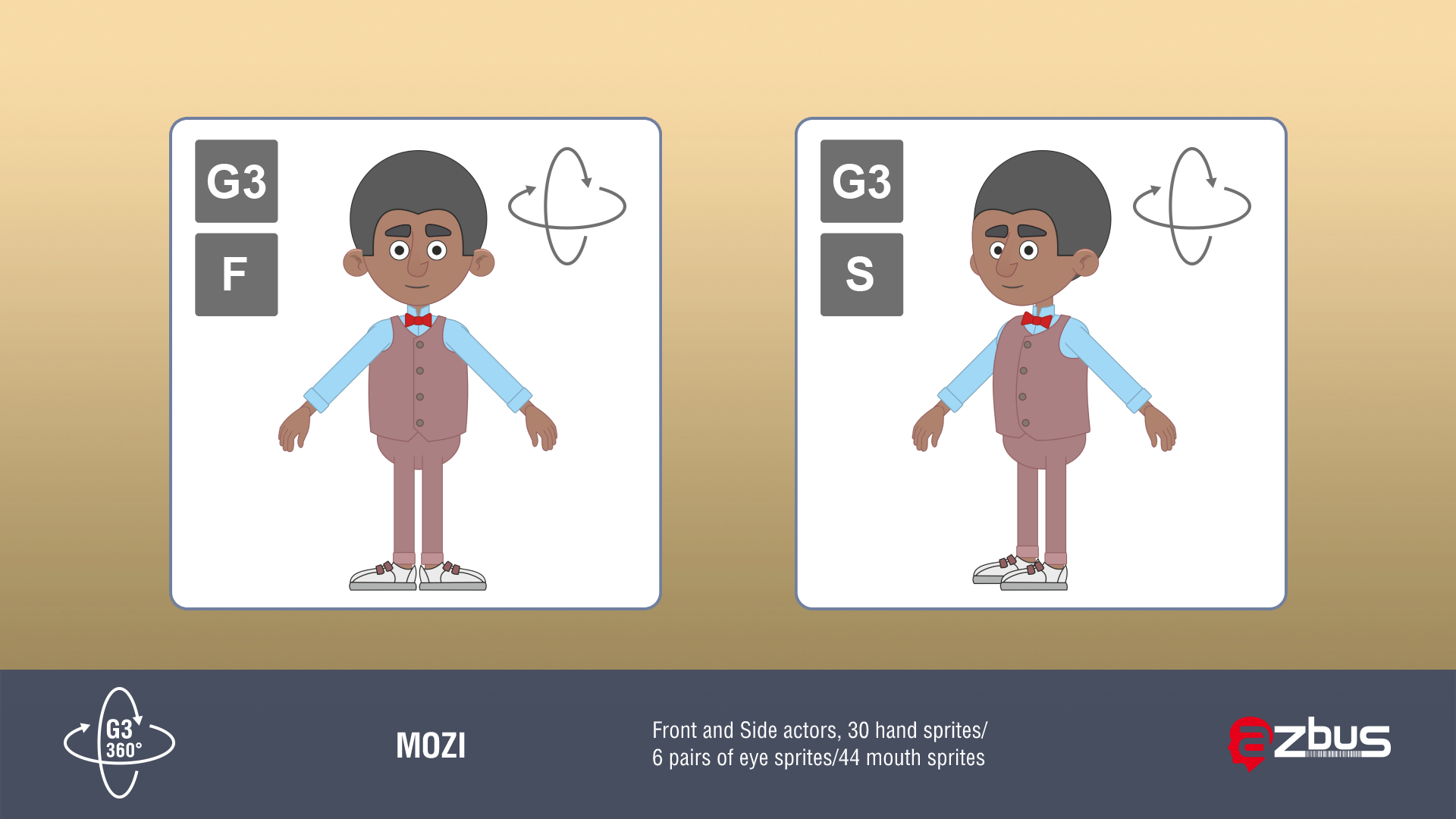 Mozi - Cartoon Animator/Actor - Reallusion Content Store