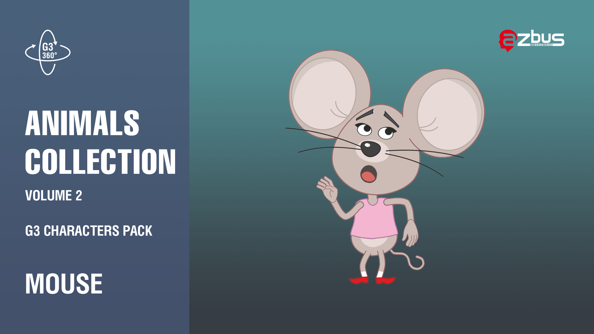Mouse - Cartoon Animator/Actor - Reallusion Content Store