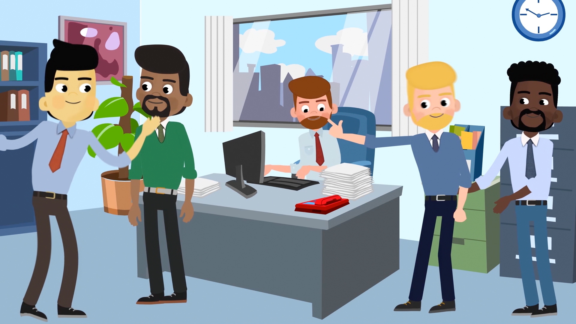 Male Presenters Pack - Cartoon Animator/Actor - Reallusion Content Store