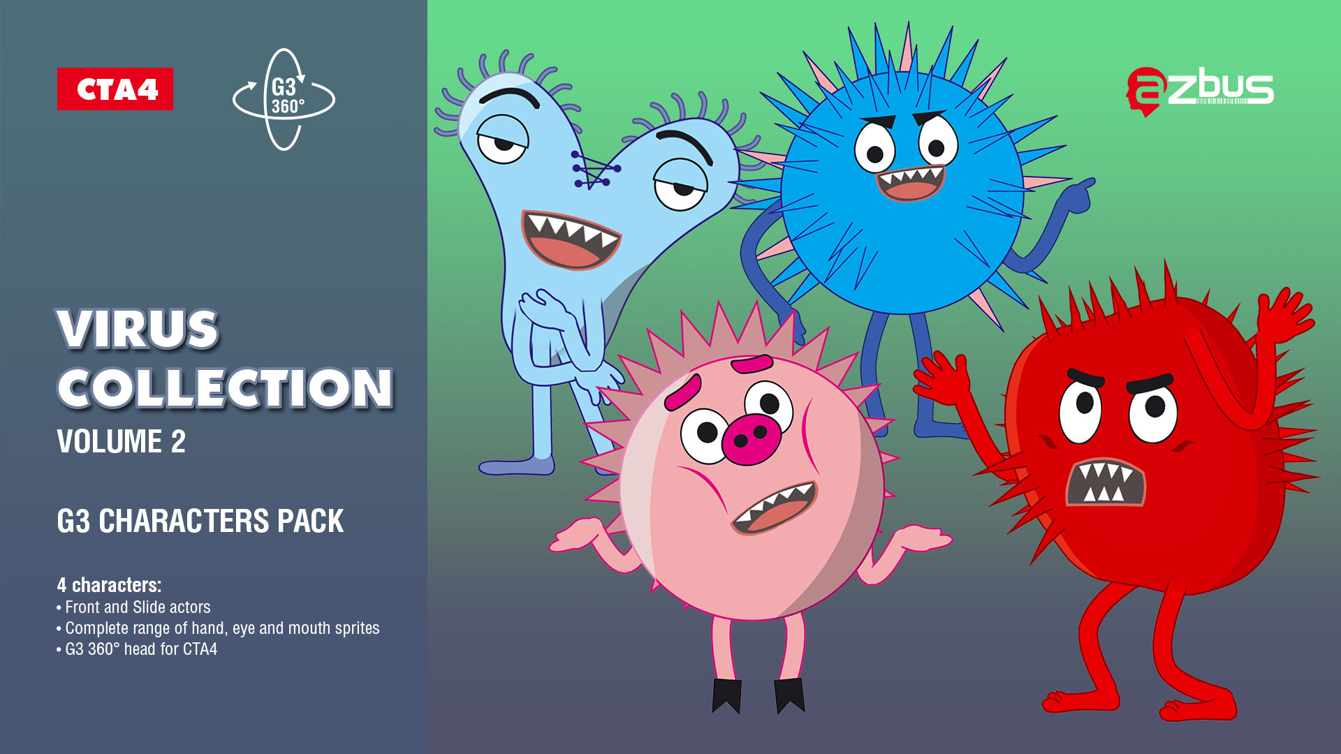 Virus collection. Volume 2 - Cartoon Animator/Actor - Reallusion ...