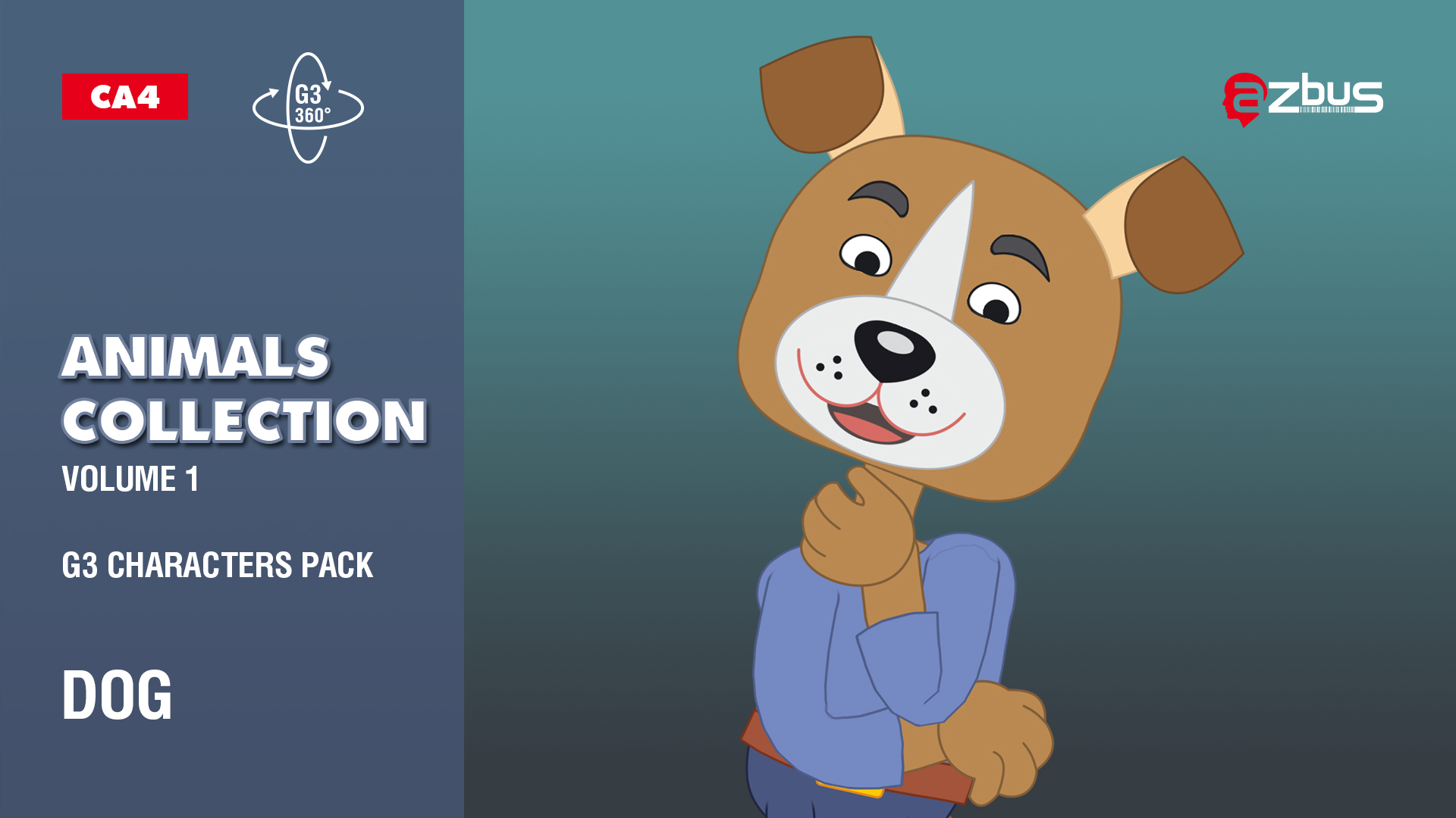 Dog - Cartoon Animator/Actor - Reallusion Content Store
