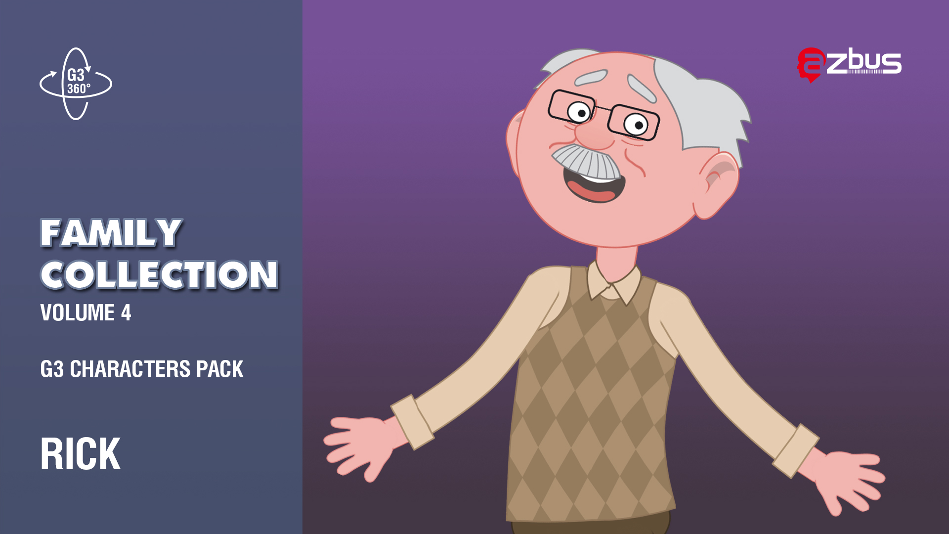 Rick - Cartoon Animator/Actor - Reallusion Content Store