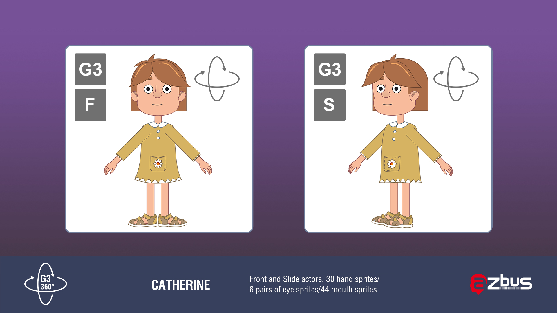 Catherine - Cartoon Animator/Actor - Reallusion Content Store