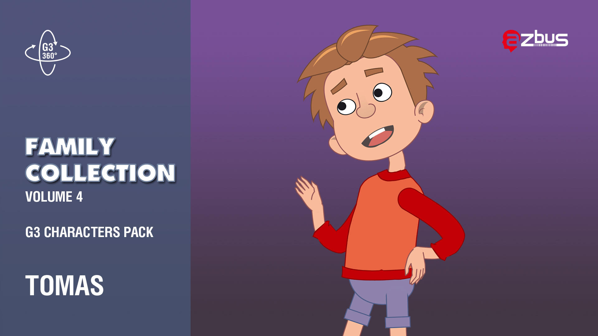 Tomas - Cartoon Animator/Actor - Reallusion Content Store