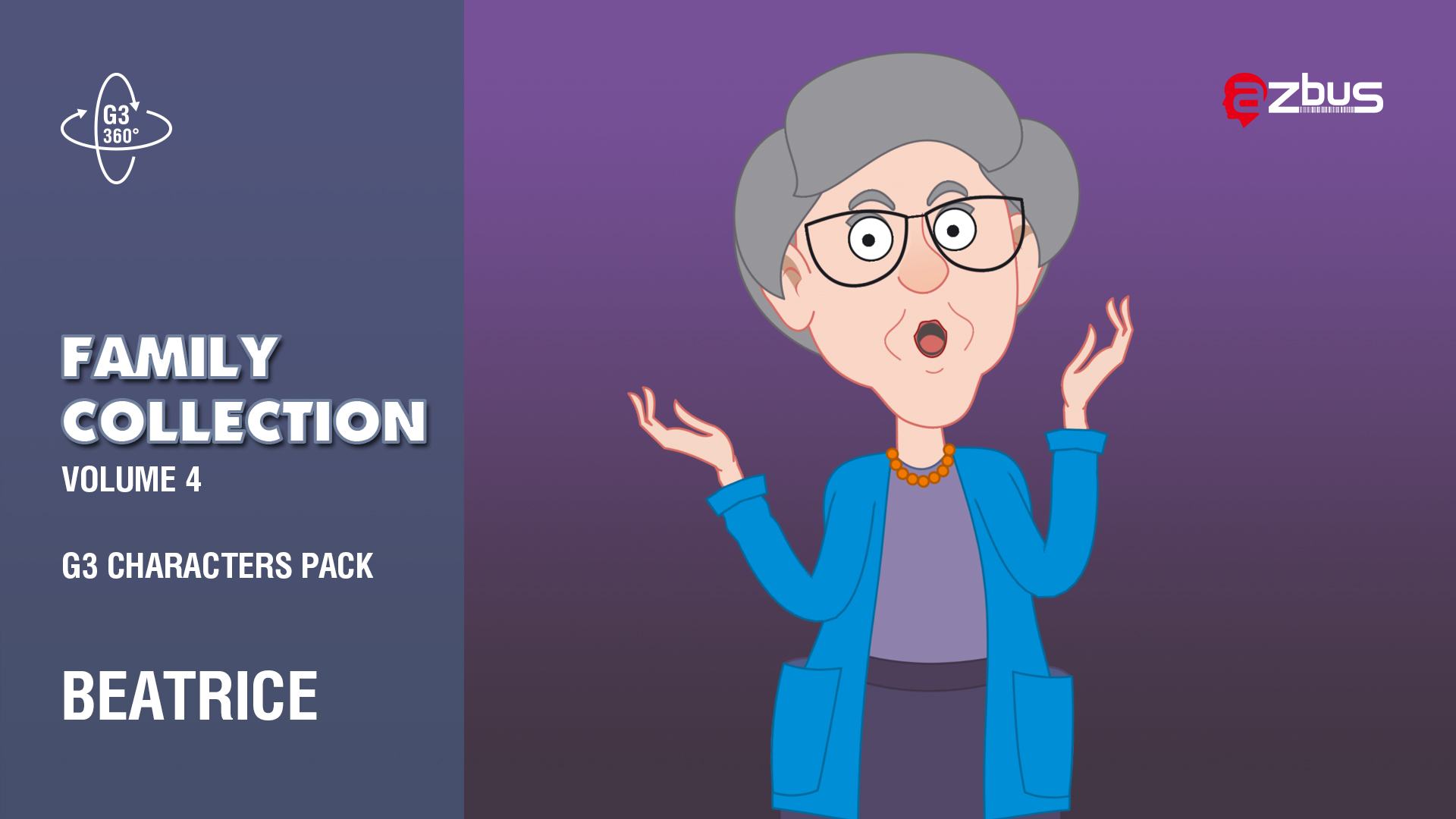 Beatrice - Cartoon Animator/Actor - Reallusion Content Store