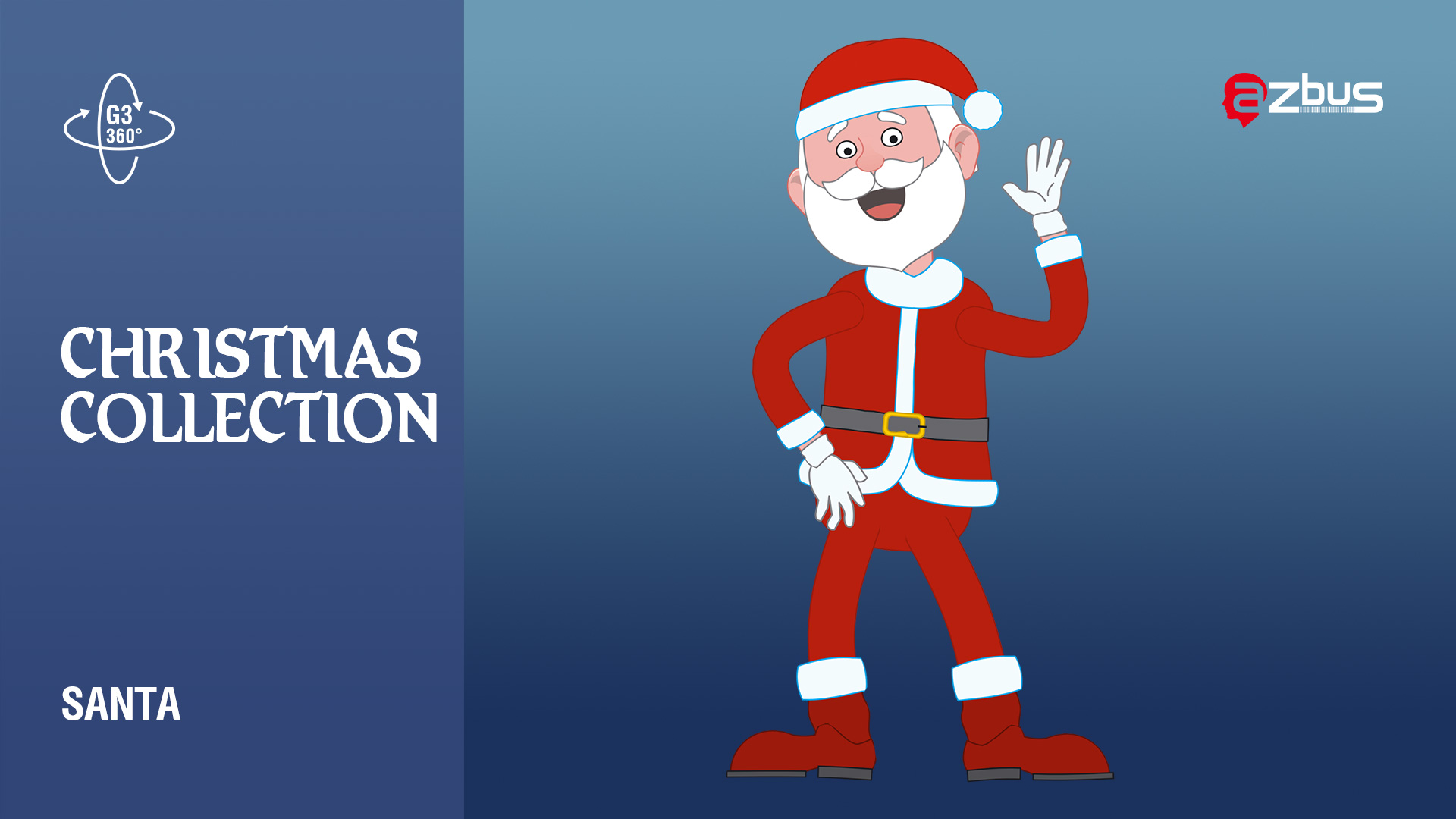 Santa - Cartoon Animator/Actor - Reallusion Content Store
