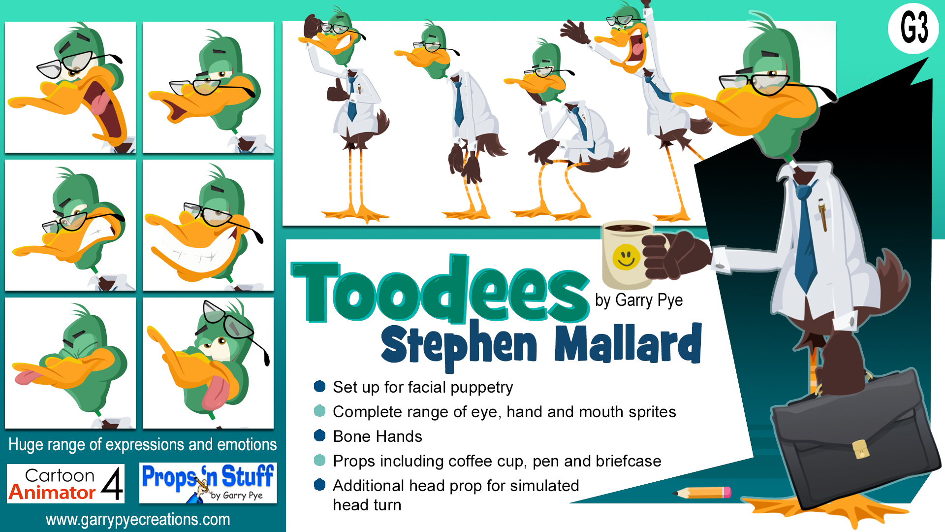 Toodees - Stephen Mallard - Cartoon Animator/Actor - Reallusion Content ...