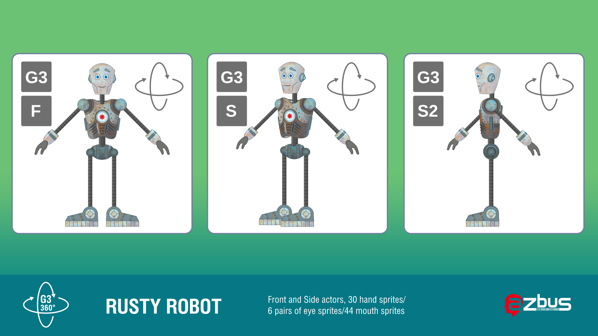Kate & Robot - Cartoon Animator/Actor - Reallusion Content Store