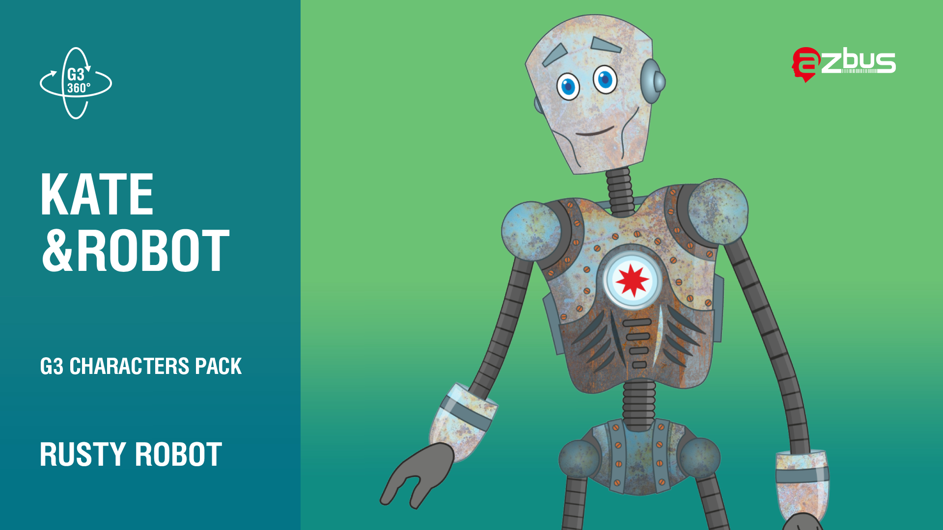 Rusty Robot - Cartoon Animator/Actor - Reallusion Content Store