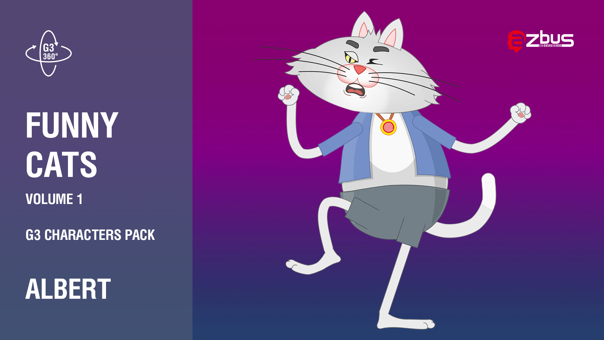 Albert - Cartoon Animator/Actor - Reallusion Content Store