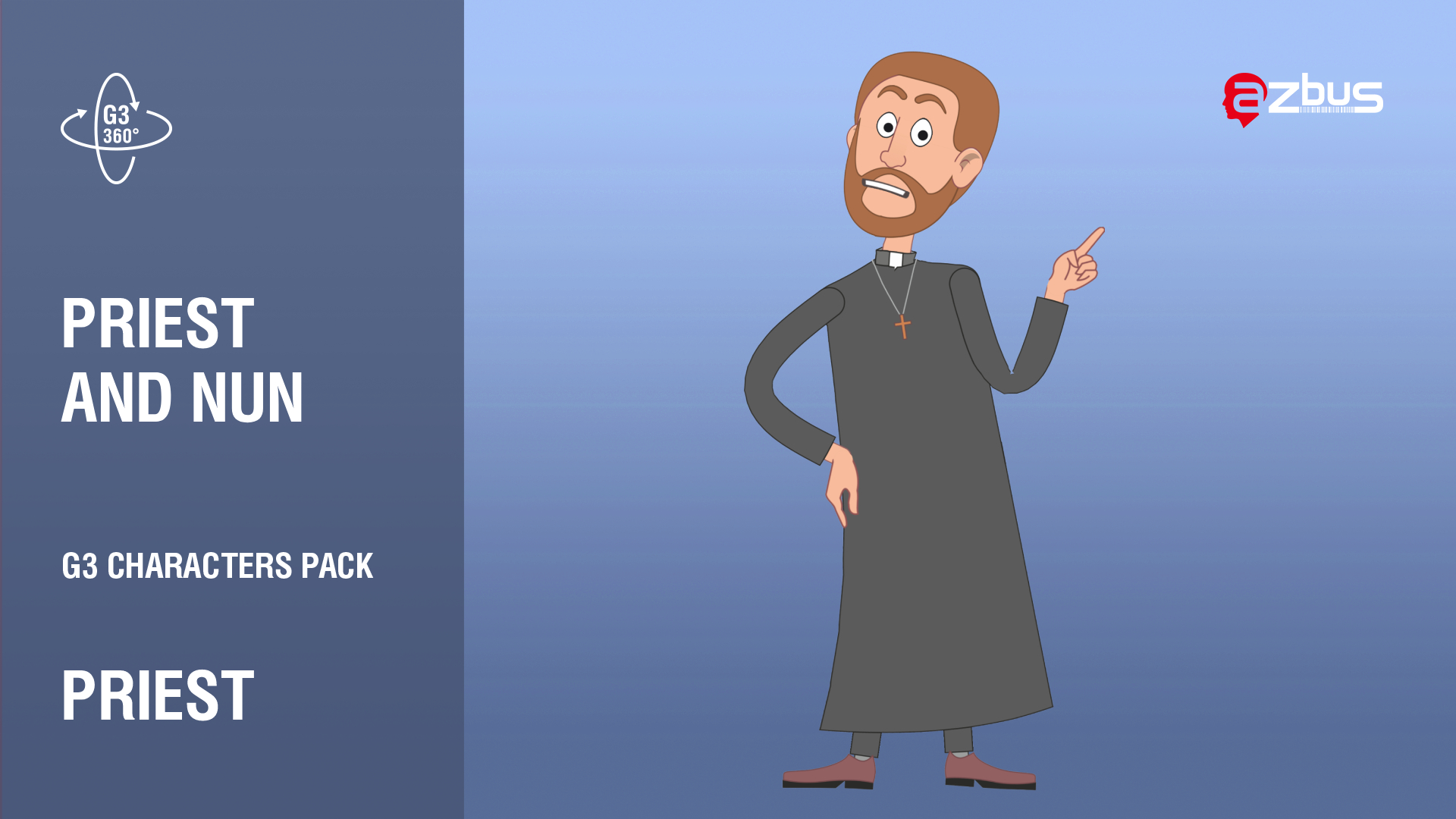 Priest - Cartoon Animator/Actor - Reallusion Content Store