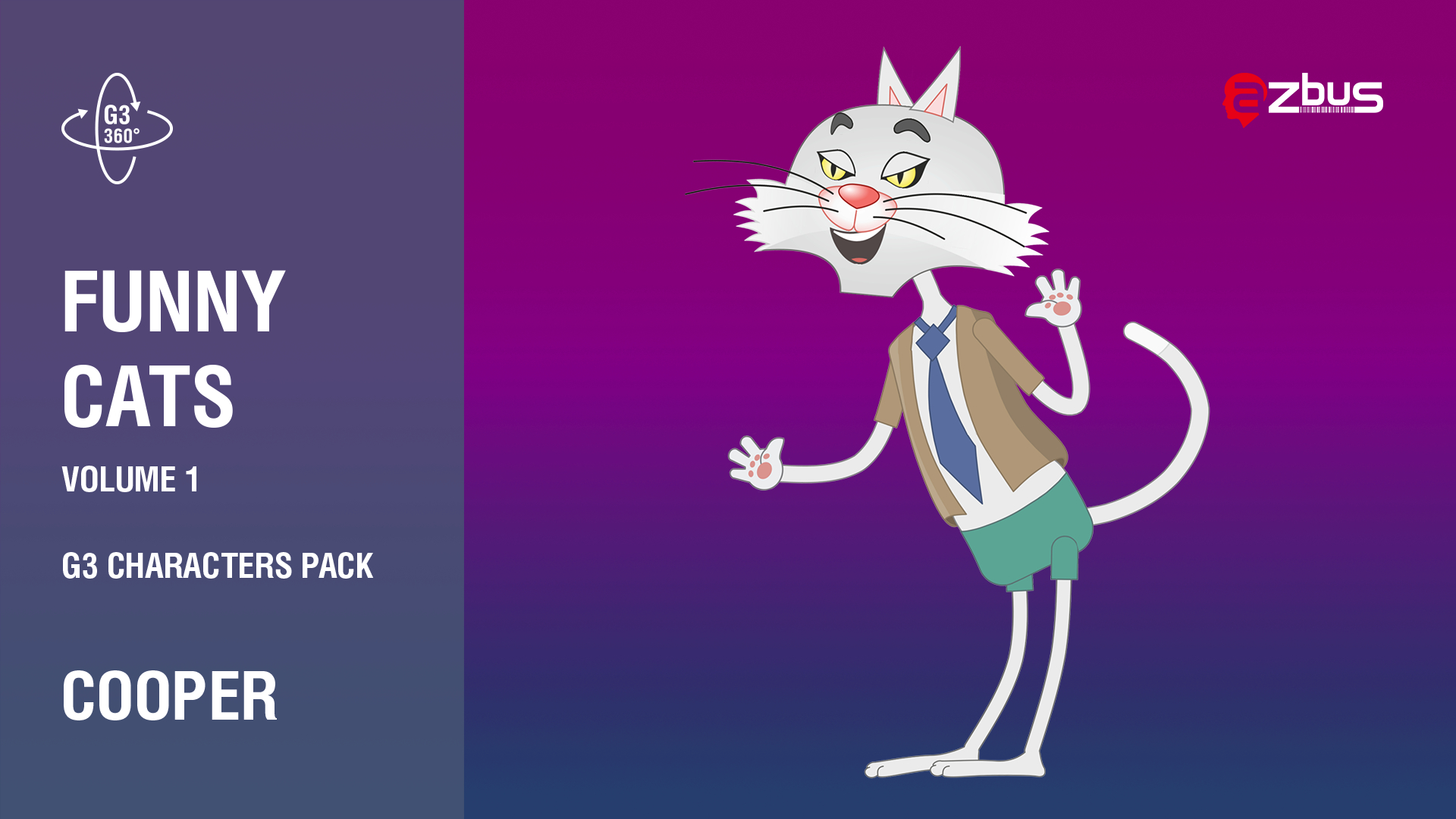 Cooper - Cartoon Animator/Actor - Reallusion Content Store