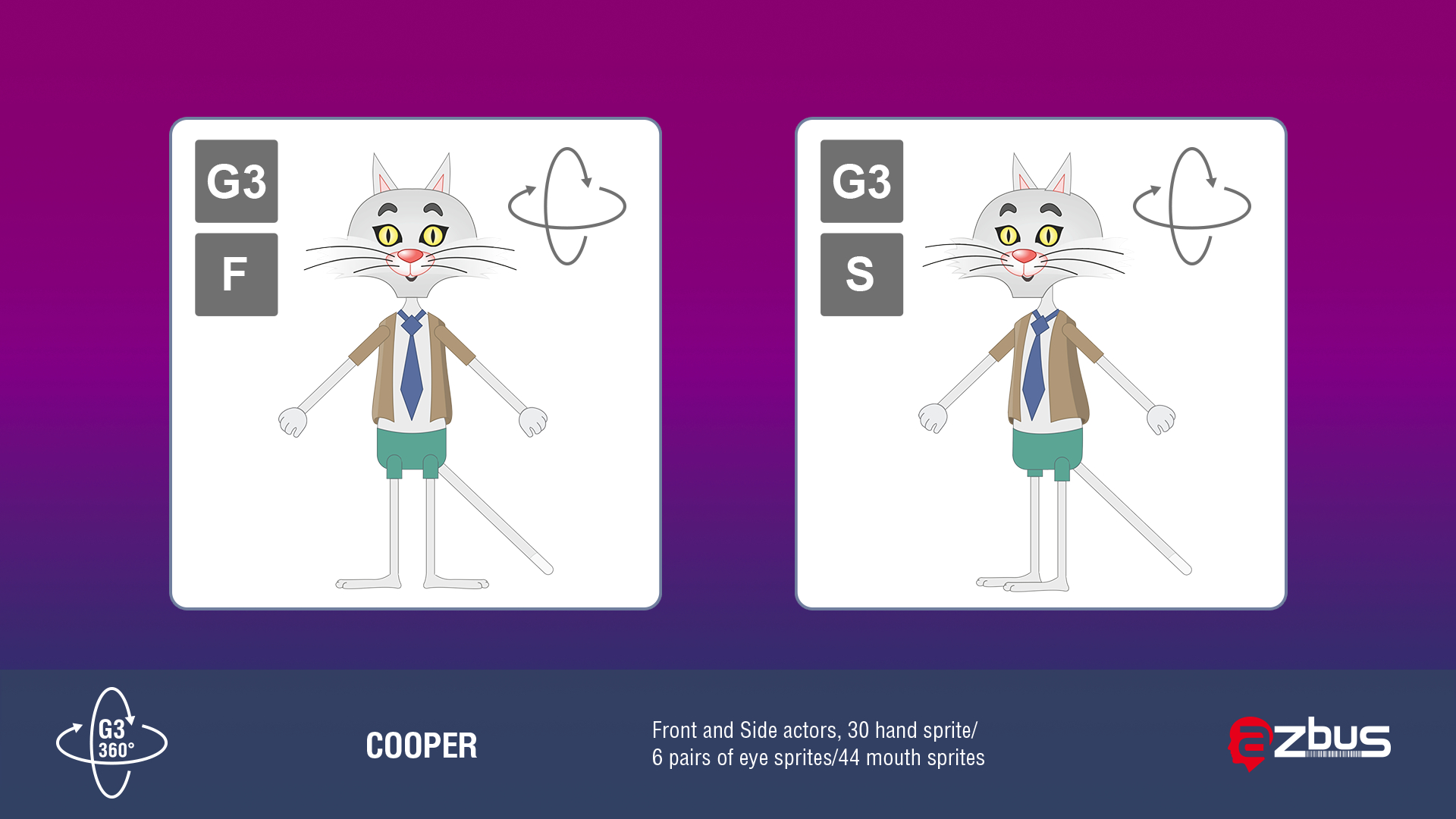 Cooper - Cartoon Animator/Actor - Reallusion Content Store