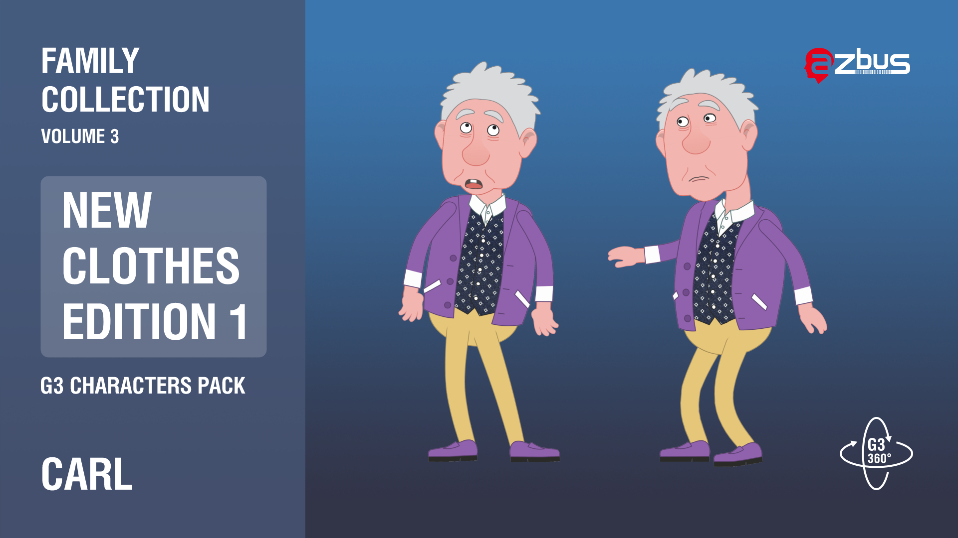 Carl - New clothes edition 1 - Cartoon Animator/Actor - Reallusion ...