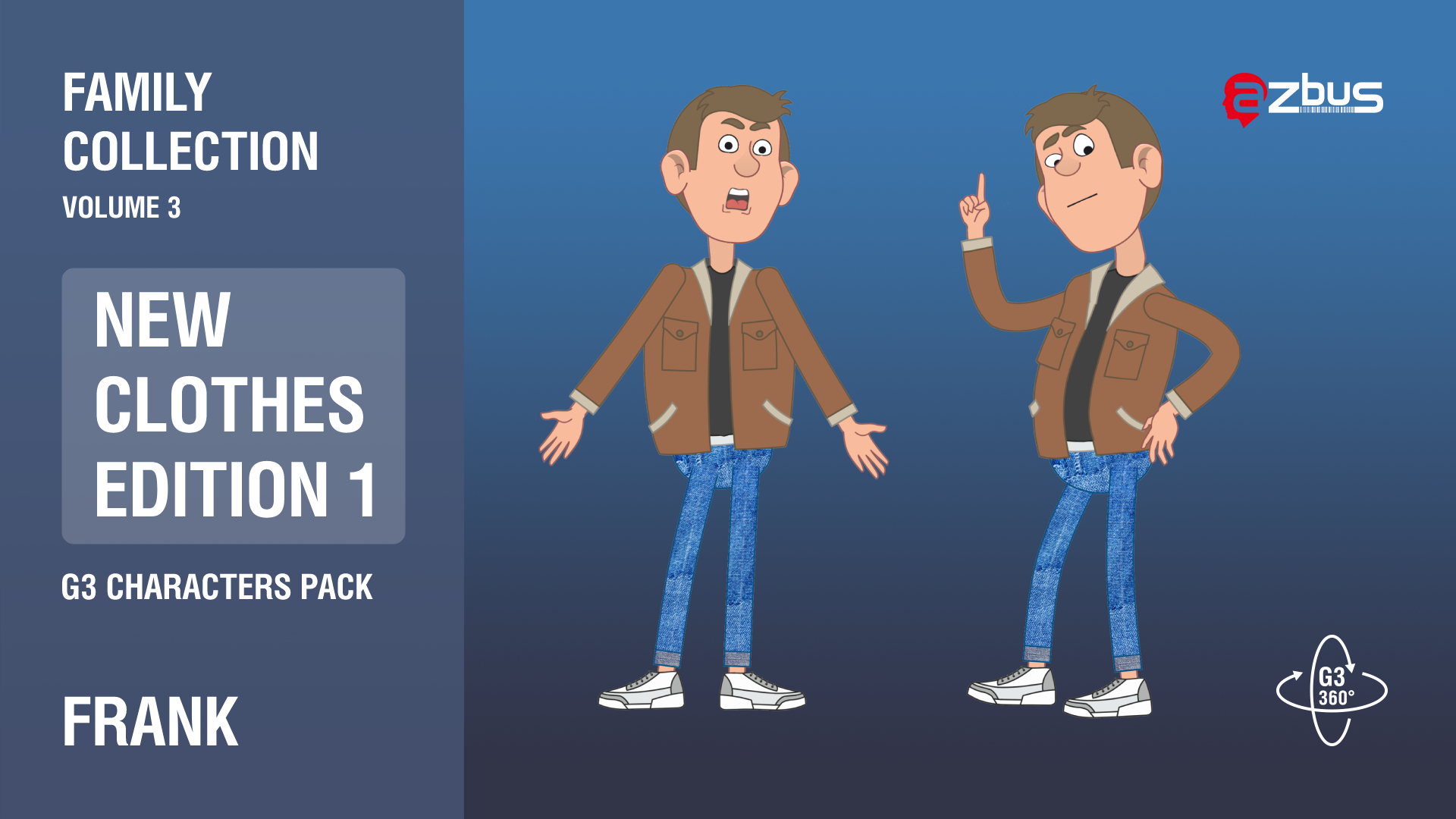 Frank - New clothes edition 1 - Cartoon Animator/Actor - Reallusion ...