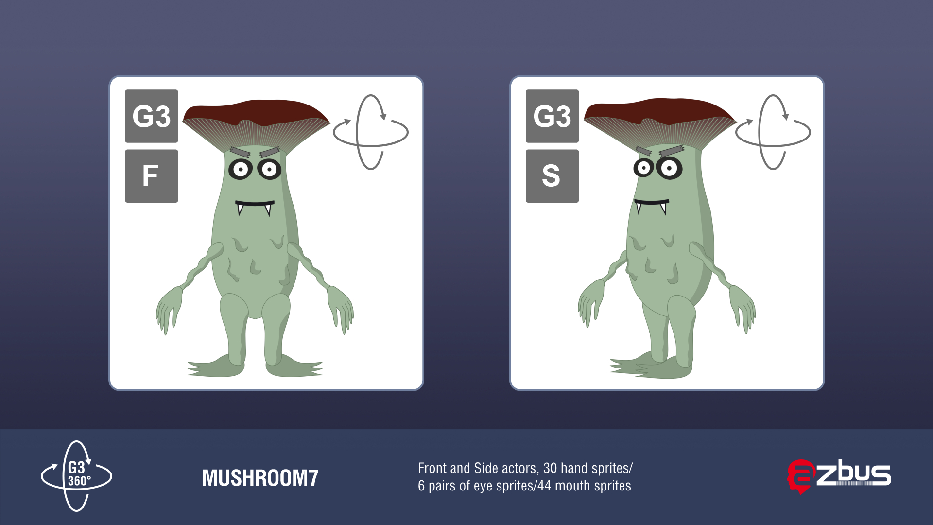 Mushroom7 - Cartoon Animator/Actor - Reallusion Content Store