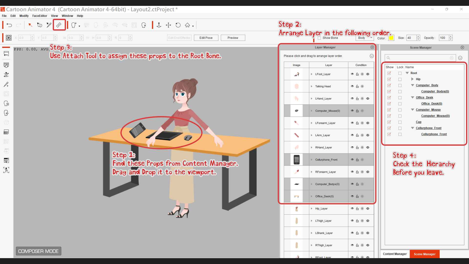 Office Life Motion Pack - Cartoon Animator/Animation - Reallusion ...