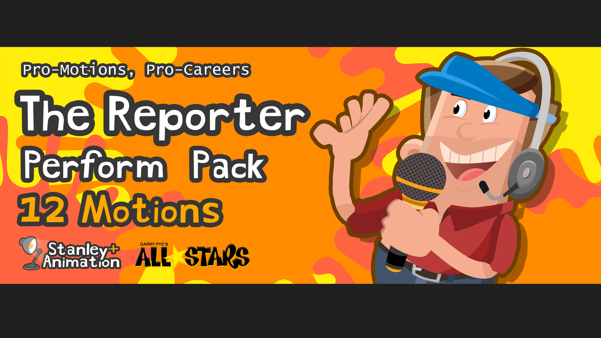 The Reporter Motion Pack - Cartoon Animator/Animation - Reallusion ...