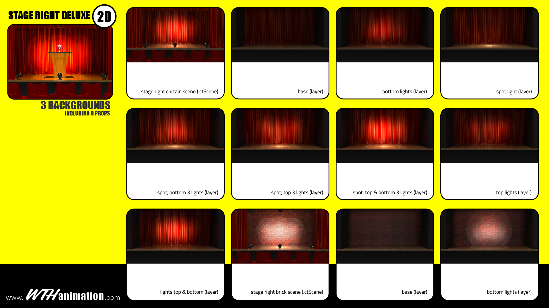Stage Right – Deluxe - Cartoon Animator/Scene - Reallusion Content Store