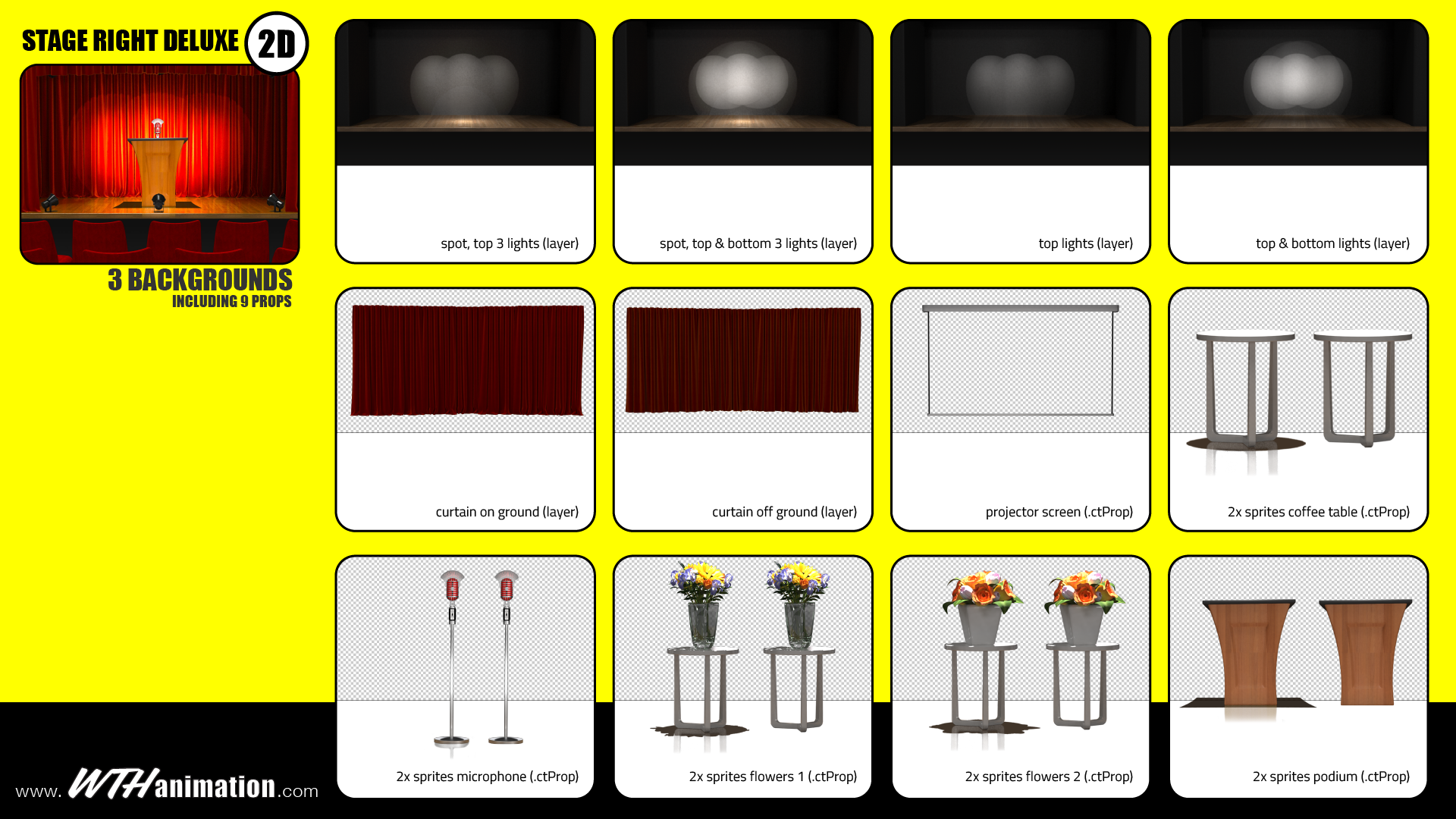 Stage Right – Deluxe - Cartoon Animator/Scene - Reallusion Content Store