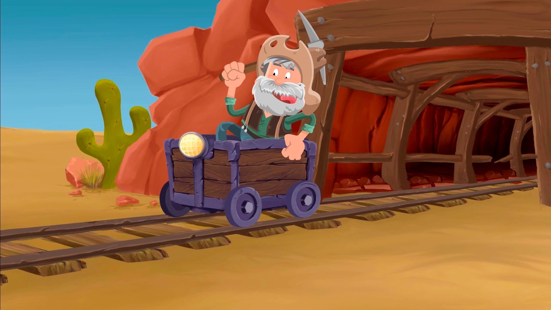 Red Rock mine entrance - Cartoon Animator/Scene - Reallusion Content Store
