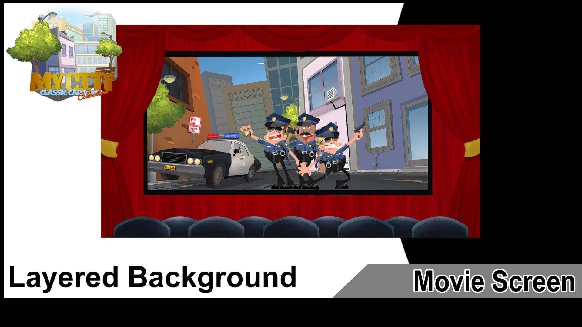 Movie screen - Cartoon Animator/Scene - Reallusion Content Store