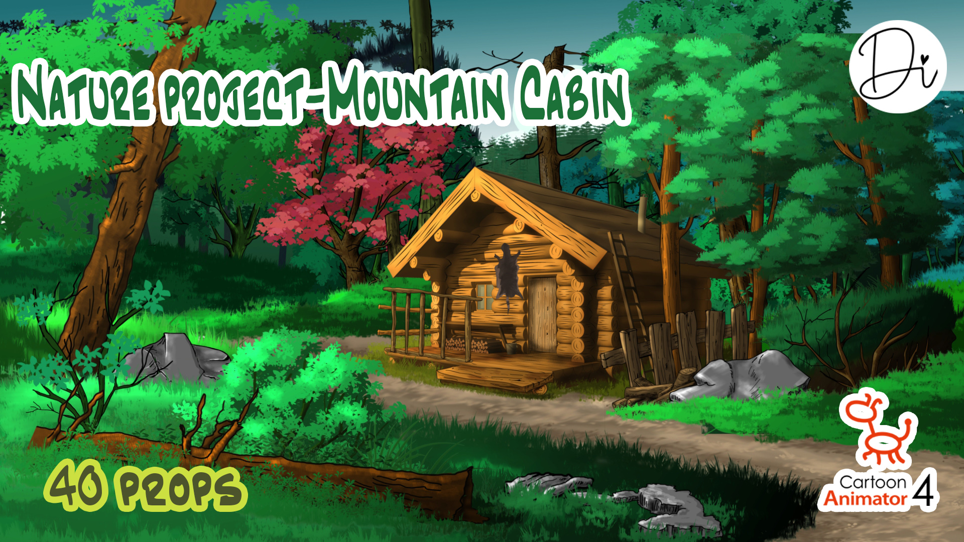 Nature project - Mountain Cabin - Cartoon Animator/Scene - Reallusion ...
