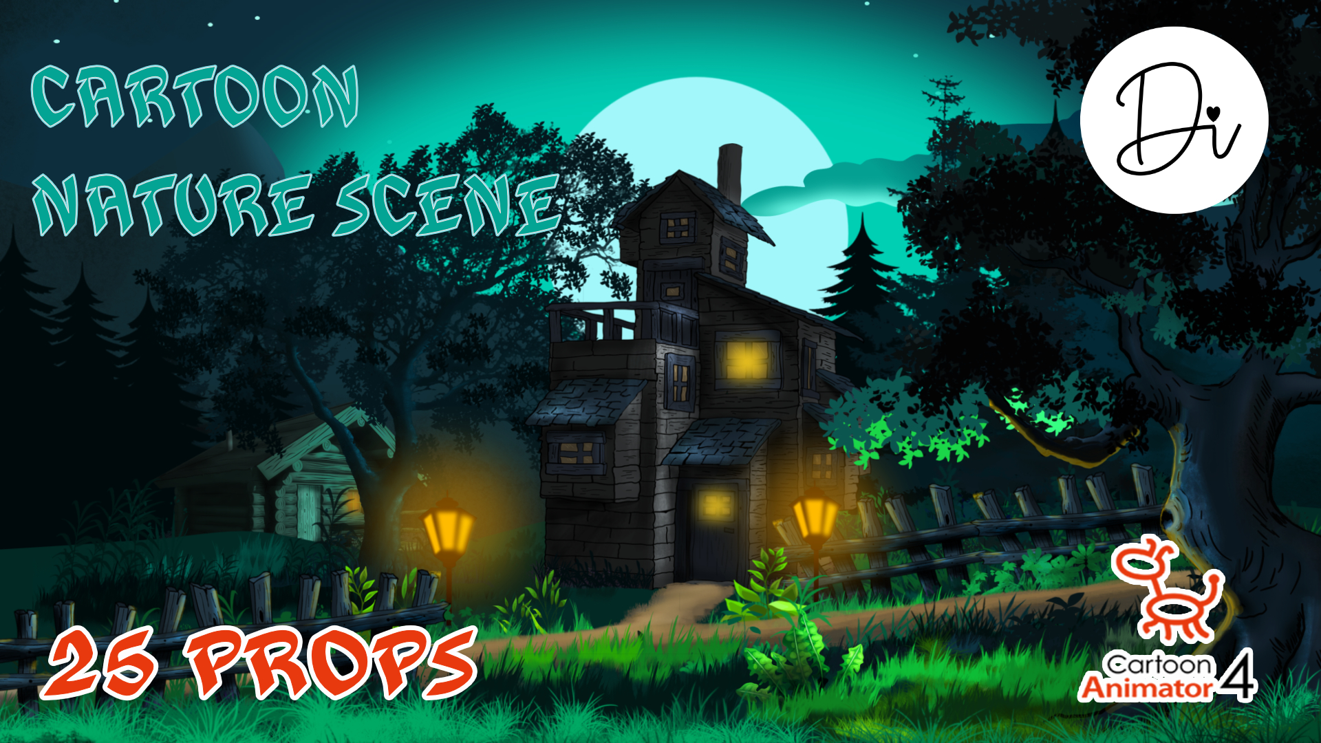 Cartoon nature scene - Cartoon Animator/Scene - Reallusion Content Store