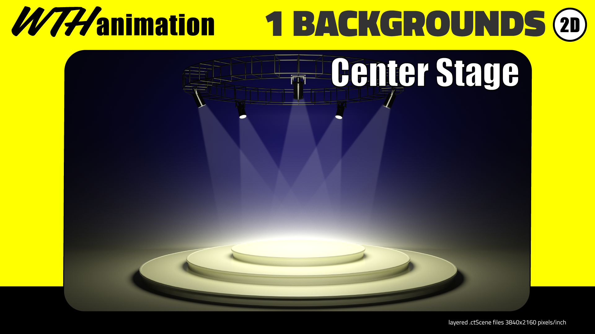 Center Stage 01 - Cartoon Animator/Scene - Reallusion Content Store