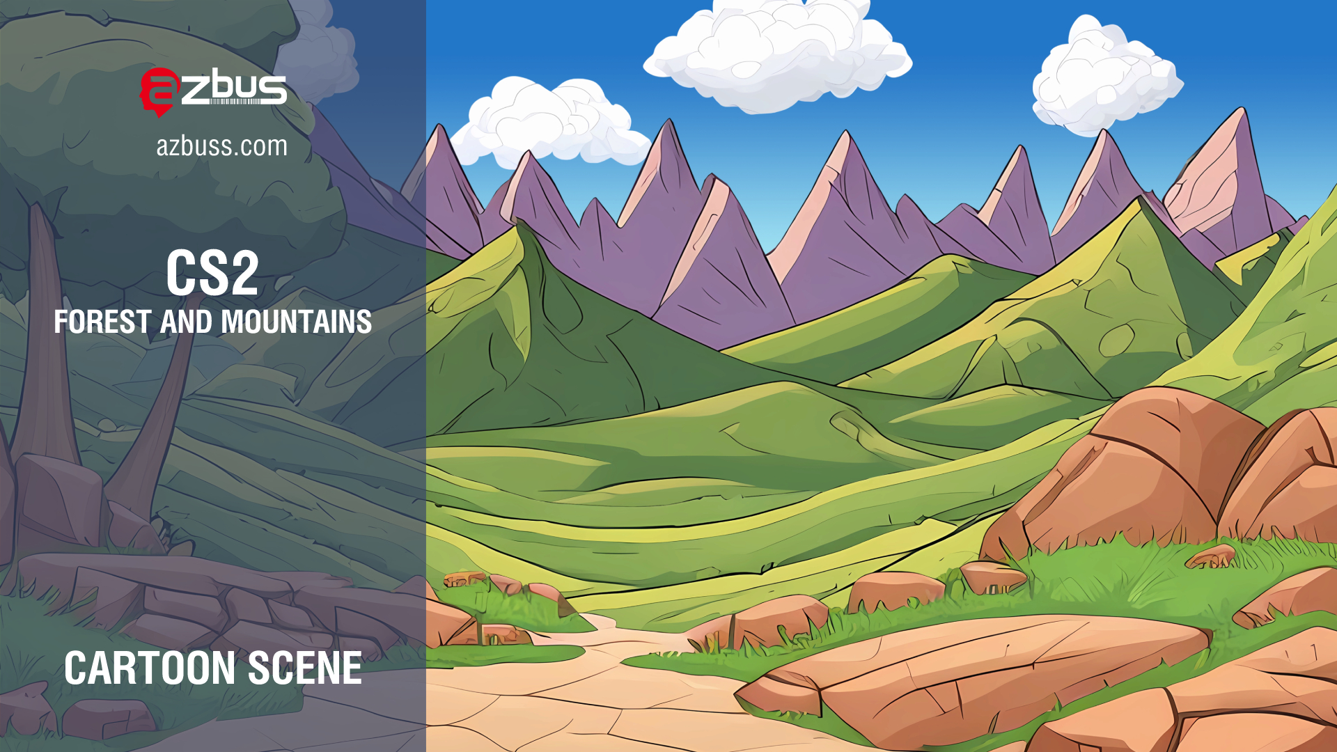 CS2 - forest and mountains - Cartoon Animator/Scene - Reallusion ...