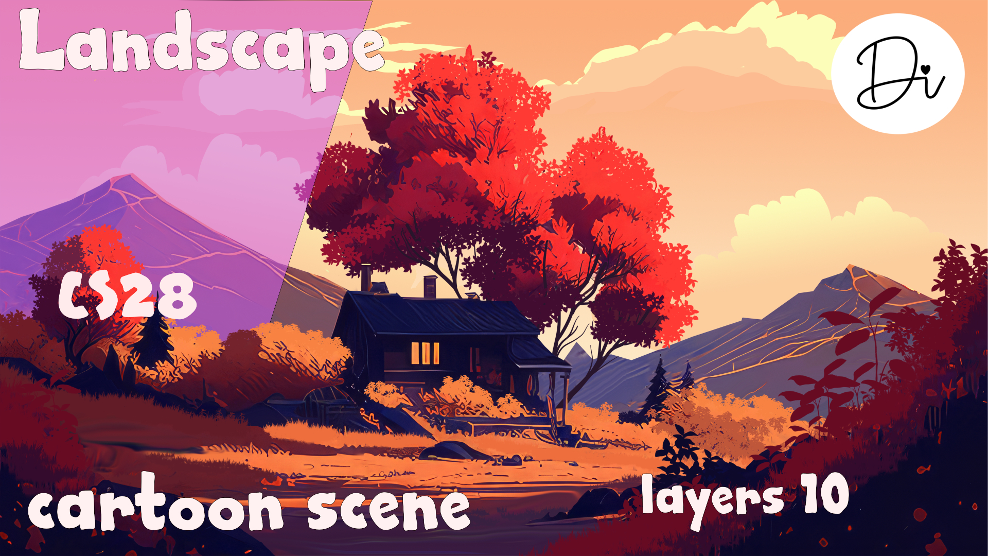 CS28 Landscape - Cartoon Animator/Scene - Reallusion Content Store