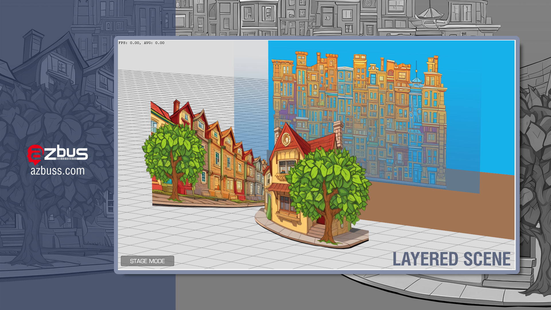 CS17 - city - Cartoon Animator/Scene - Reallusion Content Store