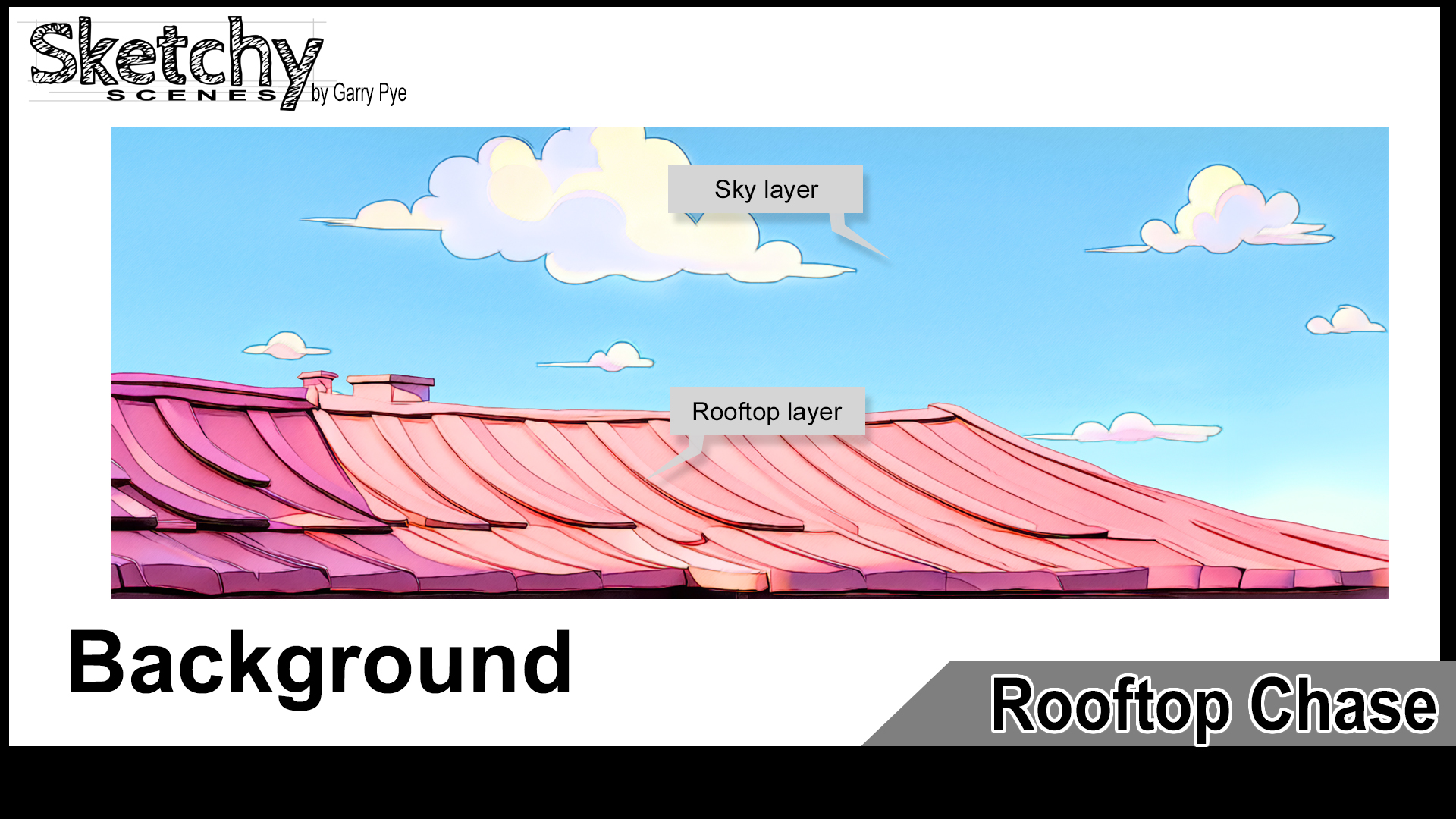 Sketchy Scenes - Rooftop Chase - Cartoon Animator/Scene - Reallusion ...