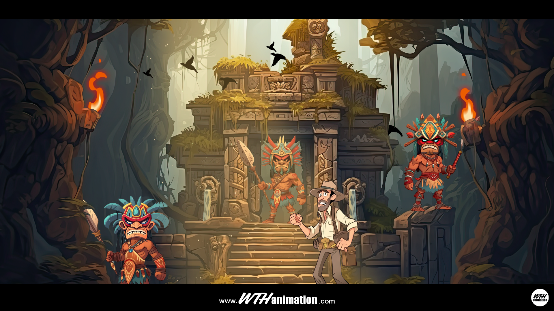 QB-Temple Run 01 - Cartoon Animator/Scene - Reallusion Content Store