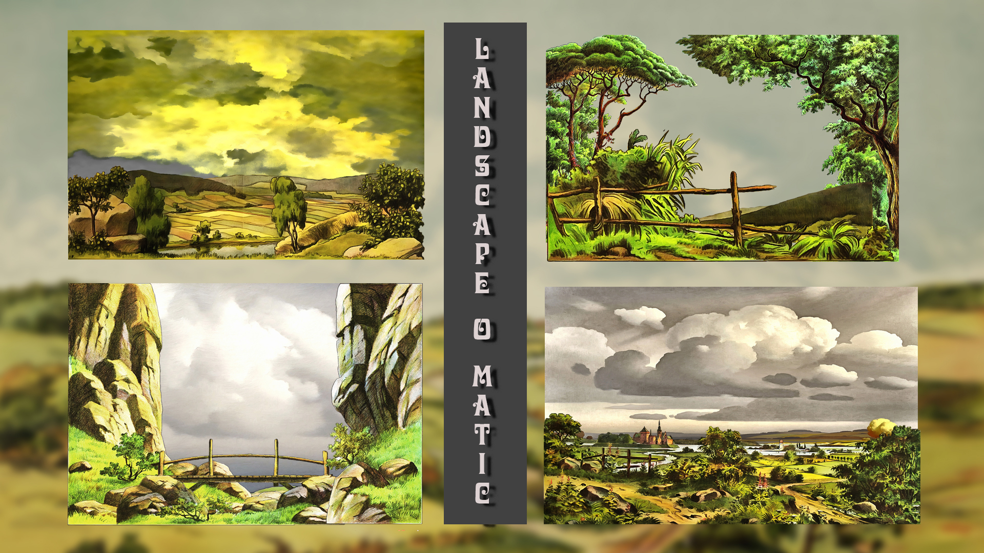 LANDSCAPE - O - MATIC - Cartoon Animator/Scene - Reallusion Content Store