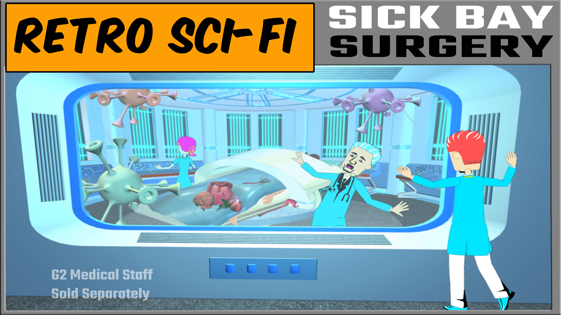 Sick Bay Surgery - Cartoon Animator/Scene - Reallusion Content Store