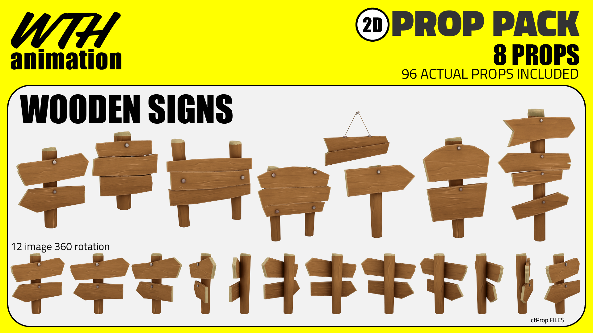 Wooden Signs - Cartoon Animator/Scene - Reallusion Content Store