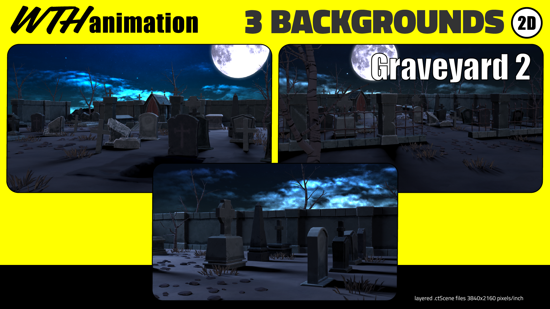 Graveyard 2 - Cartoon Animator/Scene - Reallusion Content Store