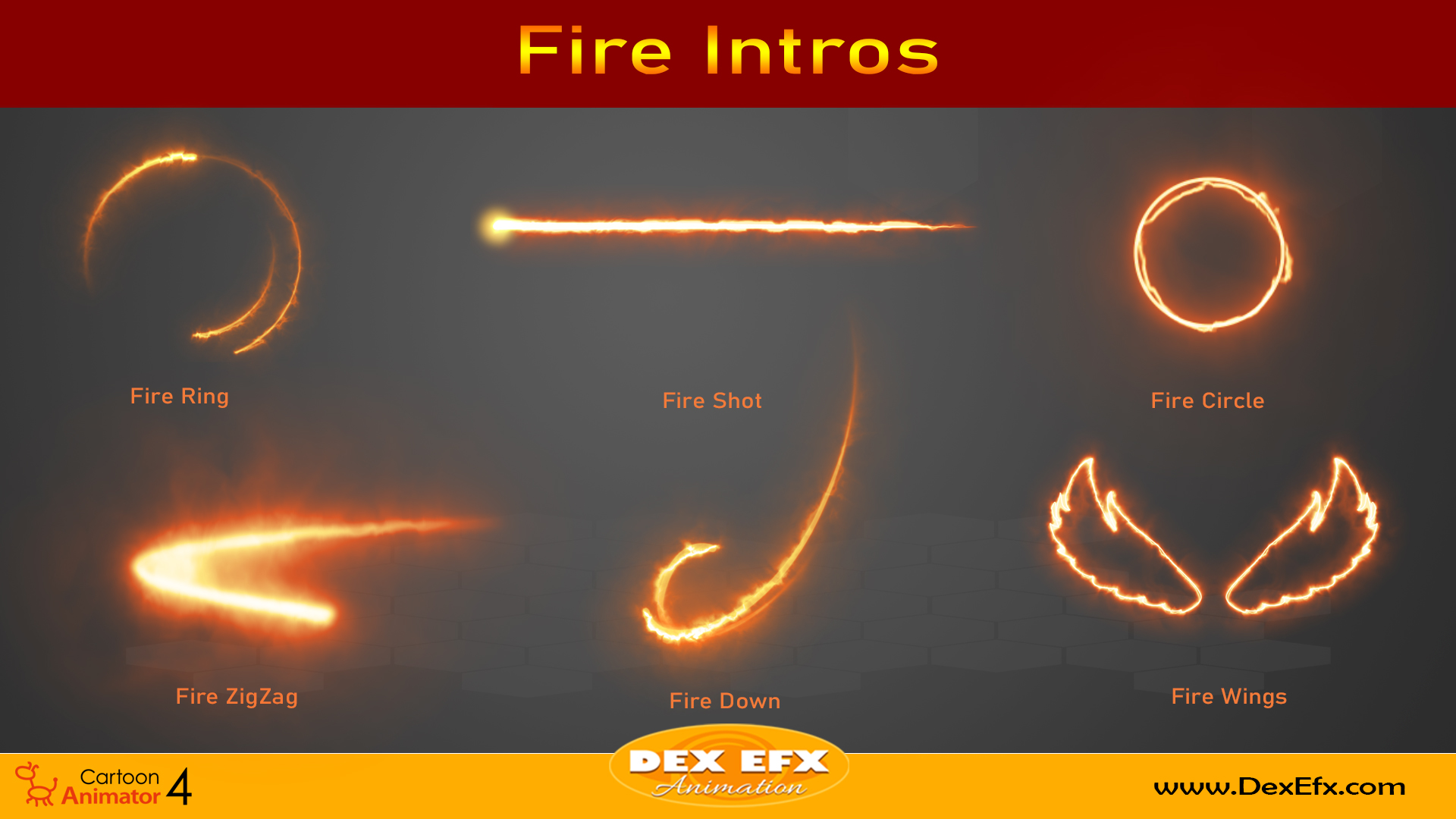Fire Intros - Cartoon Animator/Scene - Reallusion Content Store