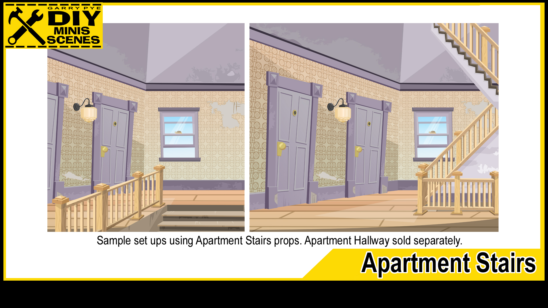 DIY Mini - Apartment Stairs - Cartoon Animator/Scene - Reallusion ...