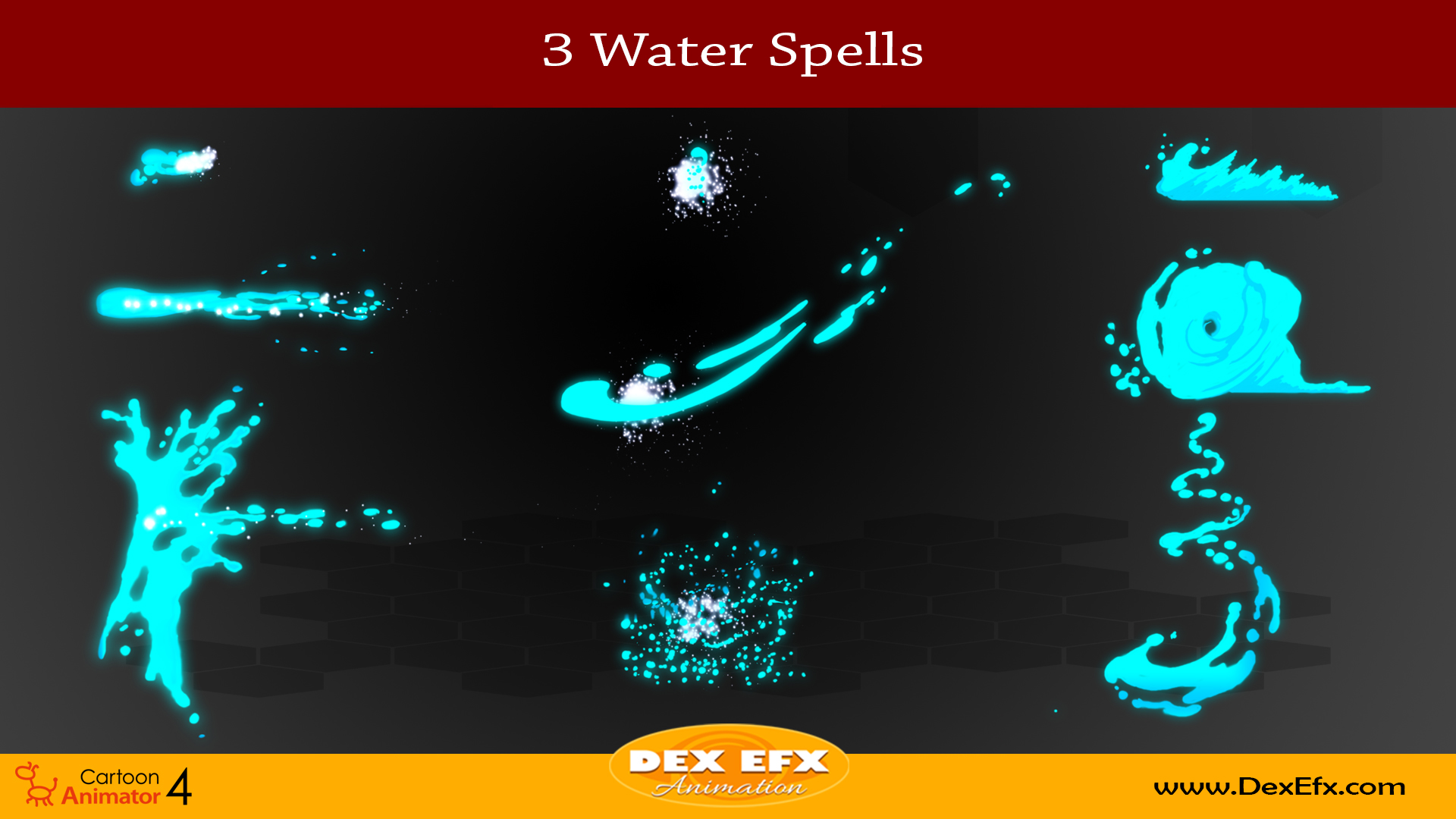 Water Spells - Cartoon Animator/Special FX - Reallusion Content Store
