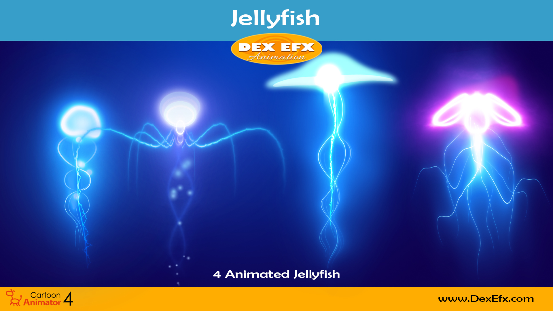 Jellyfish - Cartoon Animator/Special FX - Reallusion Content Store