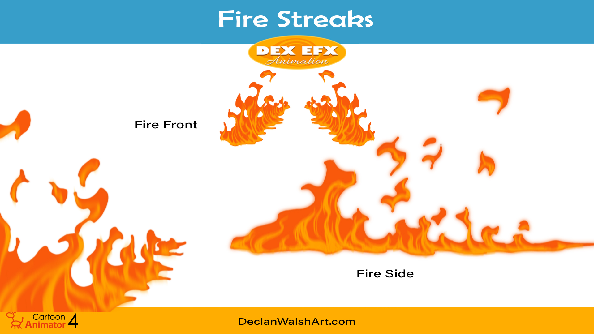 Fire Streaks - Cartoon Animator/Special FX - Reallusion Content Store