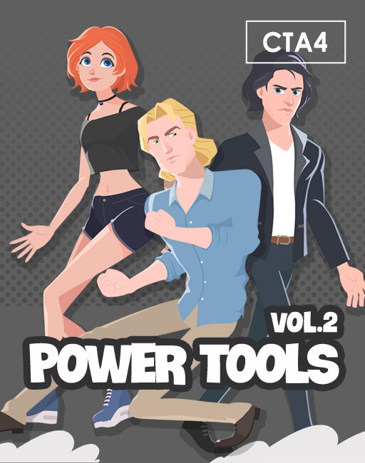 Cartoon Animation 4 Power Tools Vol. 1 + 2 - Cartoon Animator/Combo ...