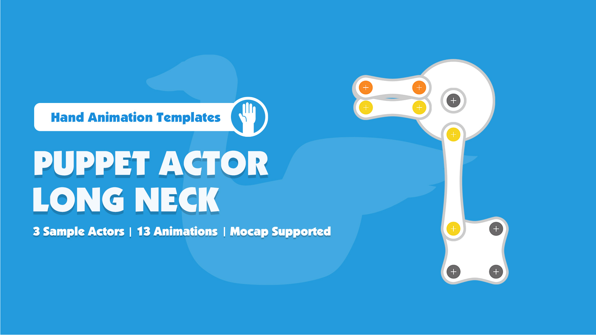 Puppet Actor:Long Neck - Cartoon Animator/Actor - Reallusion Content Store
